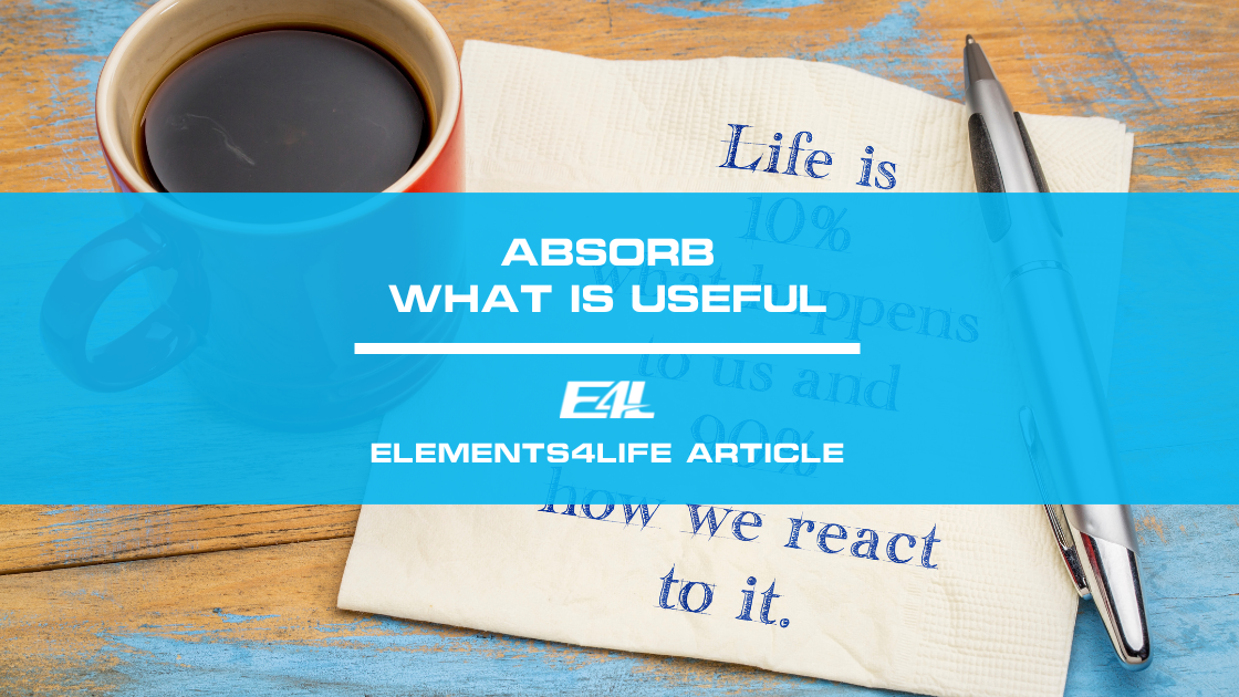 Absorb What is Useful: A Guide to Elevating Your Spiritual Journey ...