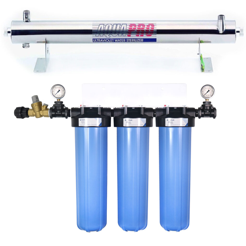 3 Stage UV Value Safe House Water - Replacement Filters - Elements4Life